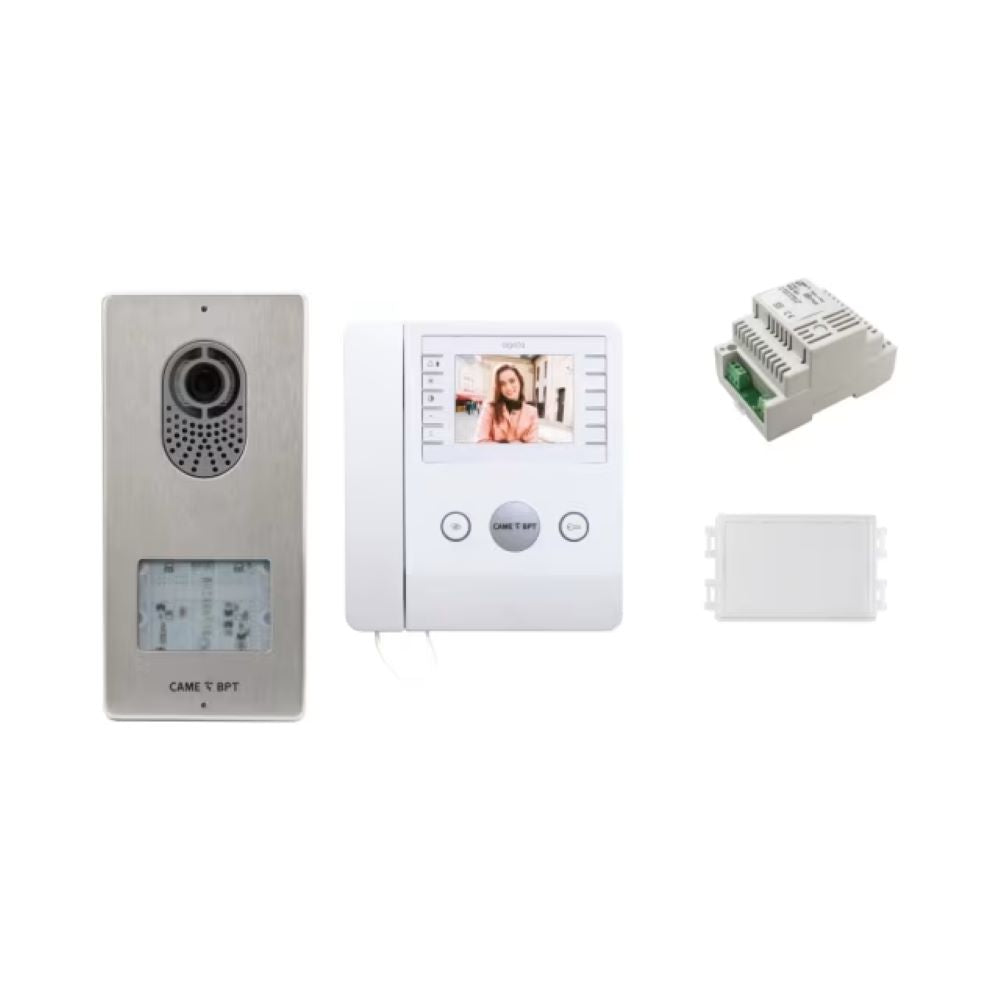 Kit Videoporteiro Came/BPT Lithos Agata Branco – Saniluz